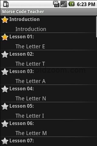 Android 携帯 X06HT II に "Morse Code Teacher" と "Signals" を入れました: SDR で BCL を