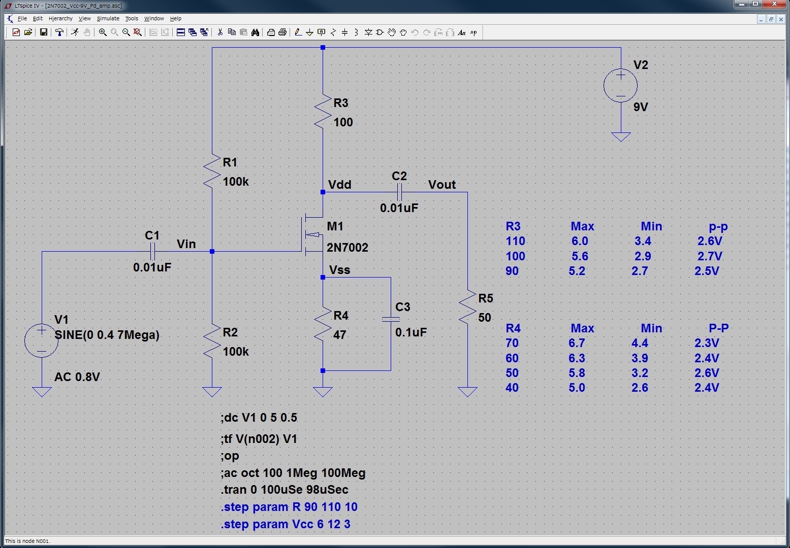 FET Buffer を SWR 抵抗 Bridge につないでみる （その2）: SDR で BCL を