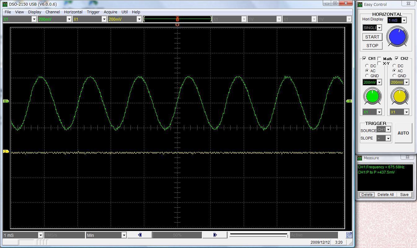 AF Two Tone Generator の調整と動作確認: SDR で BCL を