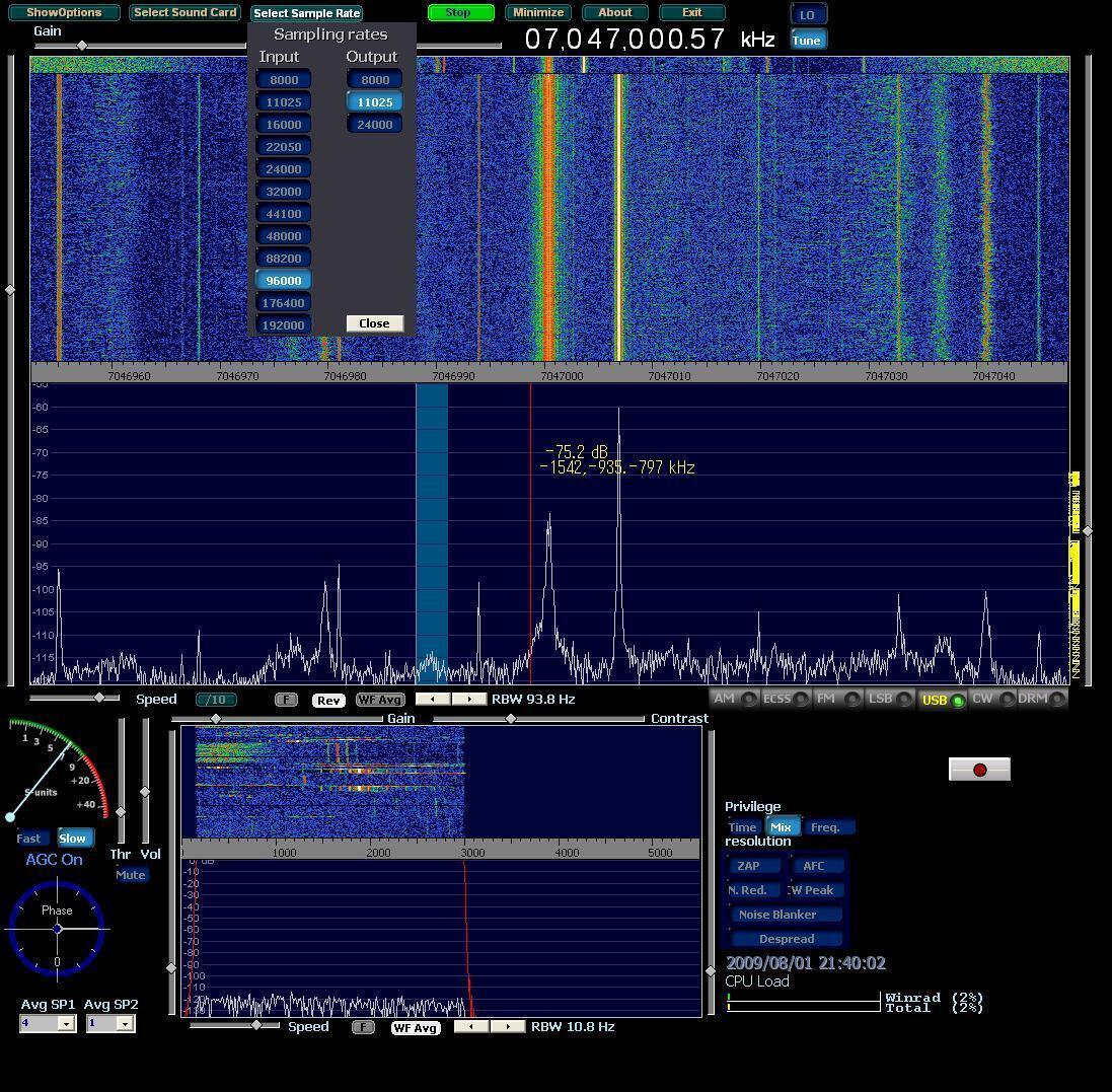 G40 Assy Ph.3 - 4 RX Image Rejection Adjustment: SDR で BCL を