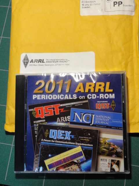 ARRL Periodicals CD-ROM が digital edition of QST に置き換わります: SDR で BCL を