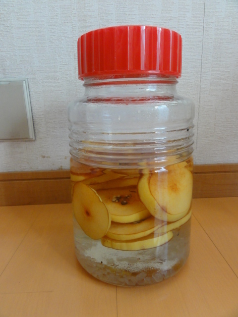 カリン酒を漬けました: SDR で BCL を