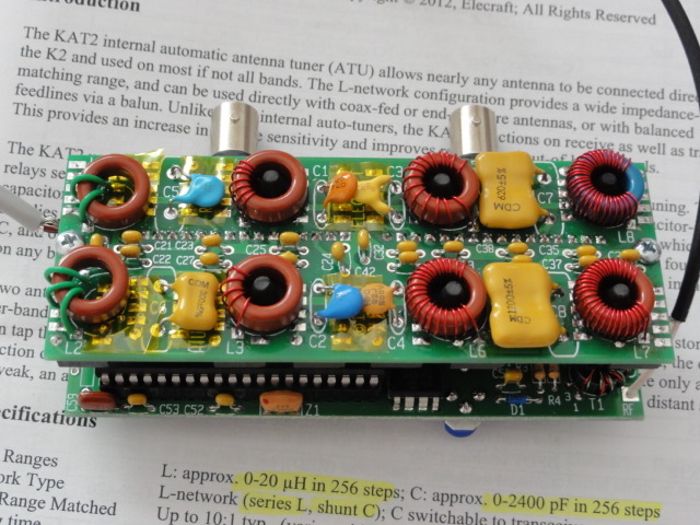 【K2の製作】 オプション基板の製作（KAT2）: SDR で BCL を