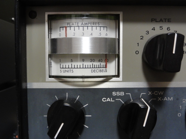 DRAKE TR-4C の送信動作確認 （その1、チューニング手順と 7MHz でパワー測定）: SDR で BCL を