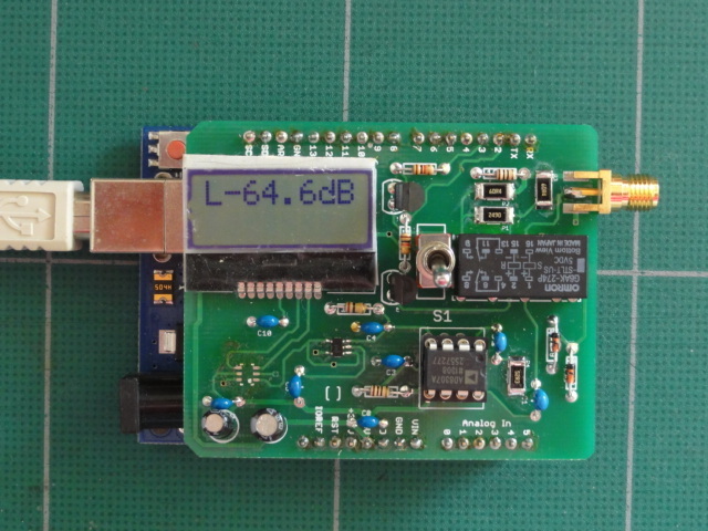 ハムフェア AKC で頒布する Arduino シールド・キットのスケッチを確認しました: SDR で BCL を