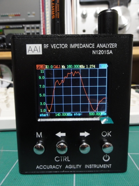 V/UHF 用 アンテナ・アナライザーが届いた: SDR で BCL を