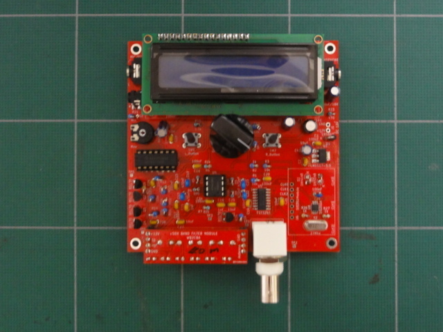 µSDX（QCX-SSB） 基板配線が終了: SDR で BCL を