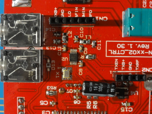 VN4002 のコントロール部が動き出しました: SDR で BCL を