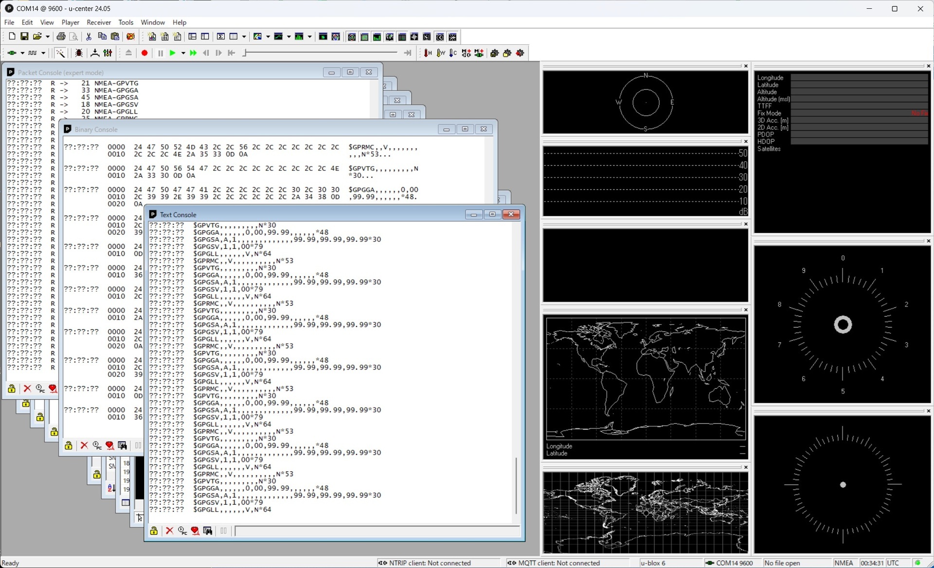GPS 受信モジュールの故障（その2）: SDR で BCL を