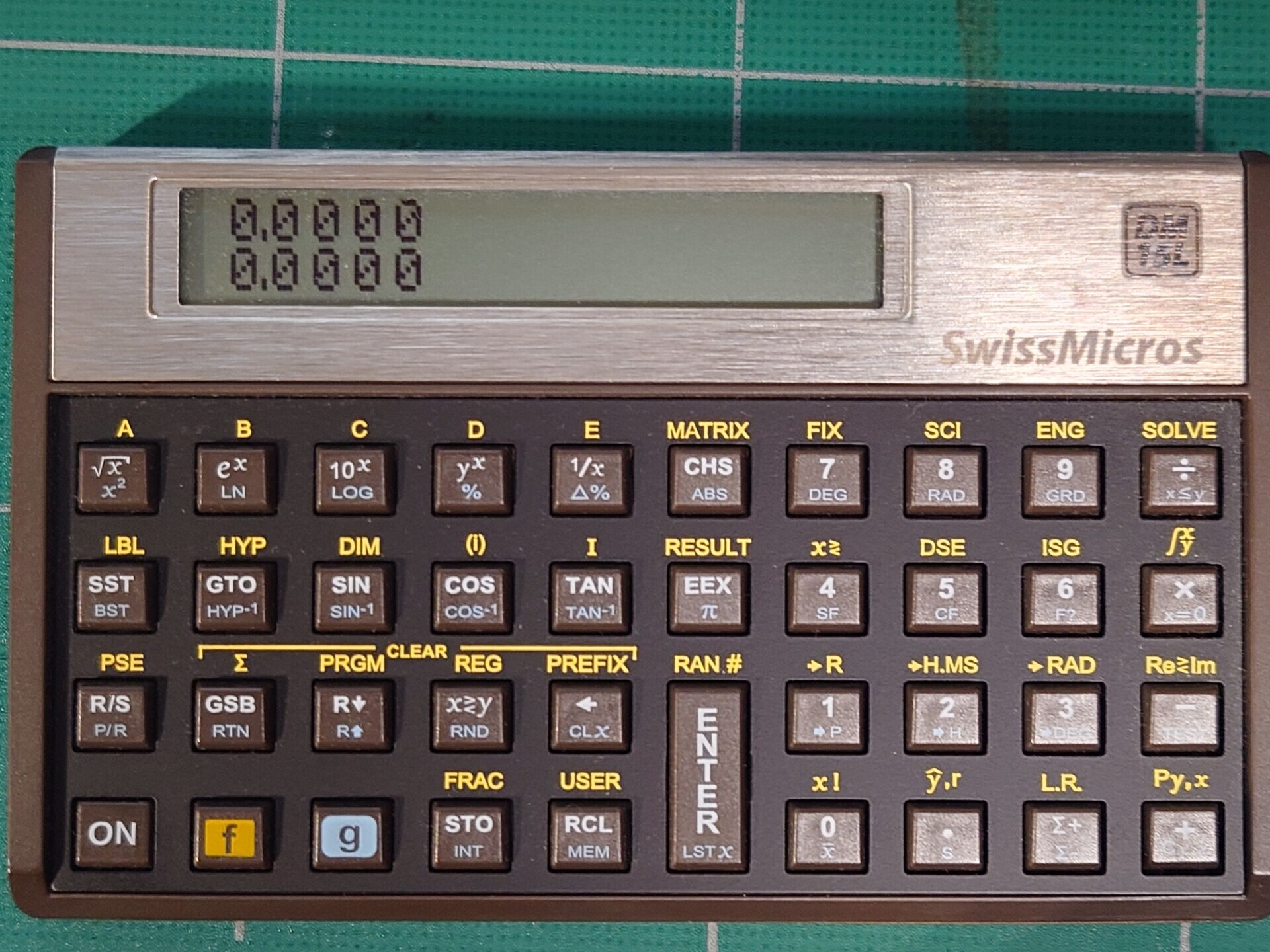 SwissMicros DM15L のファームウェアをアップデート: SDR で BCL を