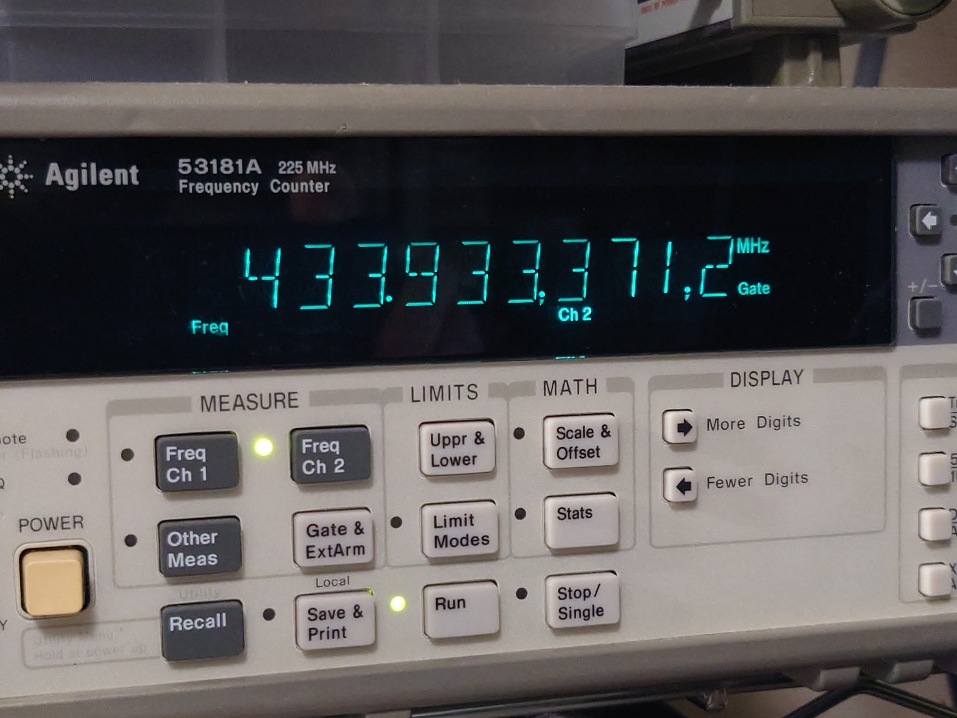 433MHz 発振器 を測ってみた: SDR で BCL を